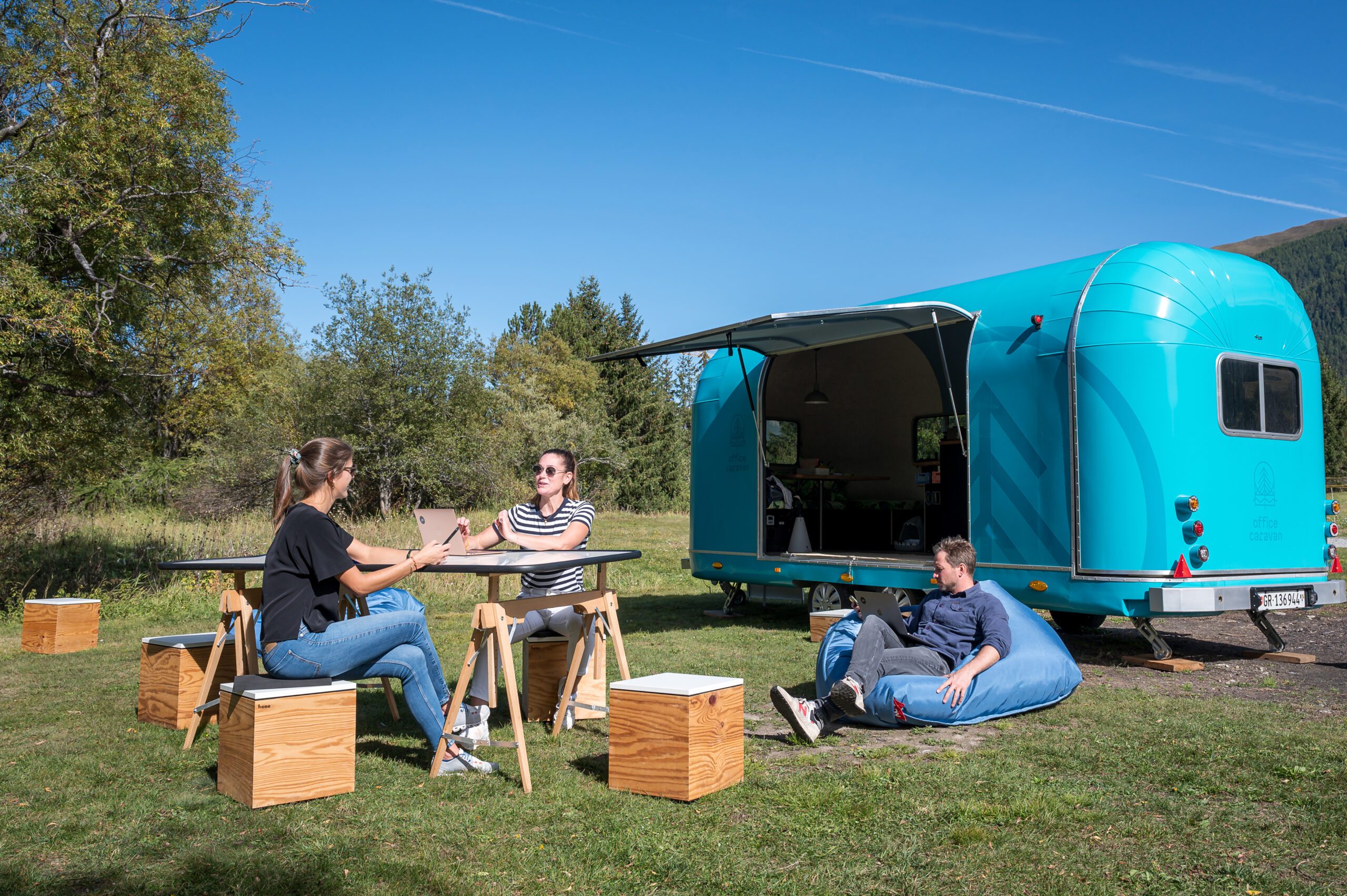 Office Caravan – Creative Outdoor Workspace | Eastern Switzerland ...